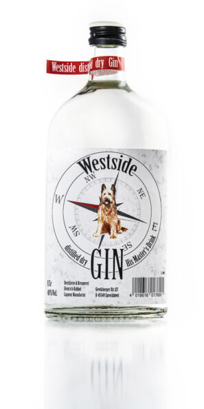 Westside distilled dry Gin - Destillerie & Brennerei Heinrich Habbel